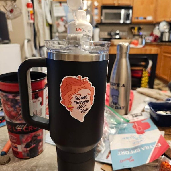 Ms. Frizzle Sticker | the Magic School Bus Sticker | Teacher Stickers ...