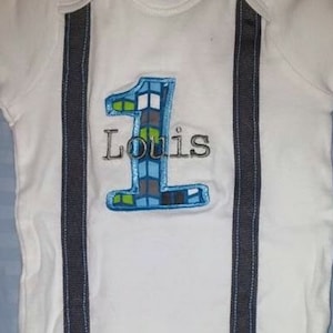 Riley Applique Numbers Machine Embroidery Designs 5 Sizes - Etsy