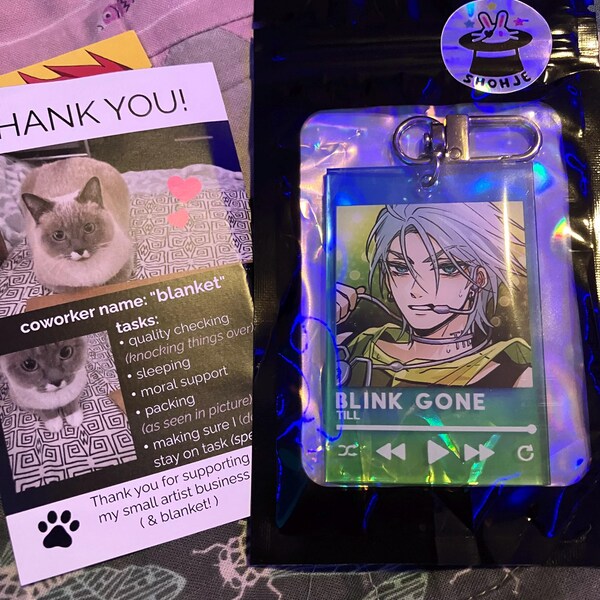 BLINK GONE Alien Stage Keychain Charms - Luka Till // Alnst Fan Art ...