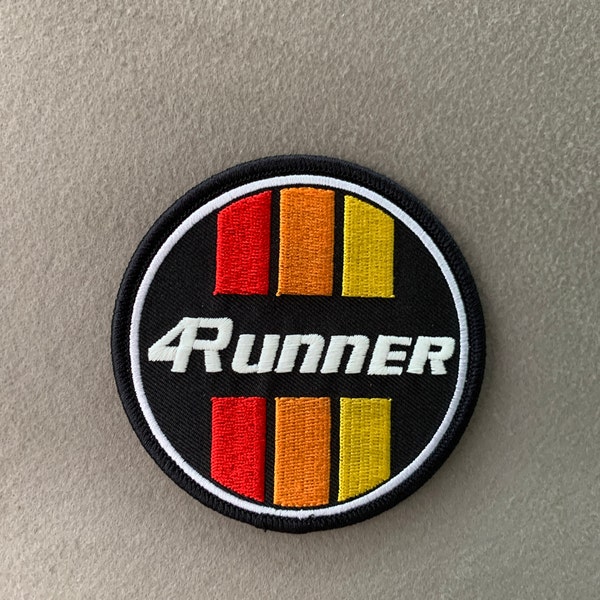 Toyota 4runner Retro Circle Embroidered Patch - Etsy