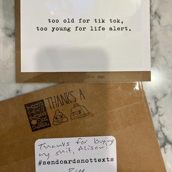 Most Thank You Cards Say Thank You Once. This Card Says Thank You 4 ...