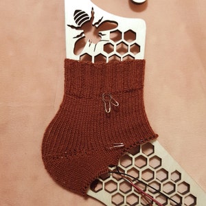 Sock Blockers Pair Wooden Sock Form Knitting Accessory Gift | Etsy