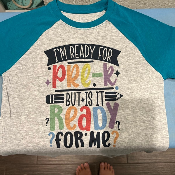 Back to School Svg Bundle| I'm Ready for Kindergarten but is It Ready ...