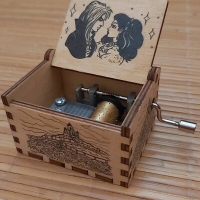 Labyrinth Music Box Hand-cranked Music Box Fantasy Music - Etsy