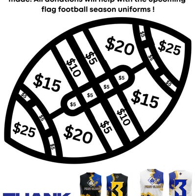 Color My Football Helmet Fundraiser digital - Etsy