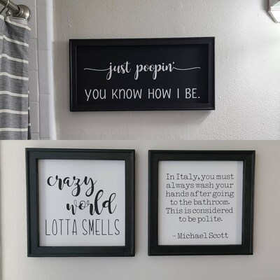 The Office Dwight Schrute Bathroom Sign - Etsy