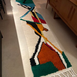 Green Runner Rugs-custom Runner Rug-handwoven Runner Rug-berber Green ...