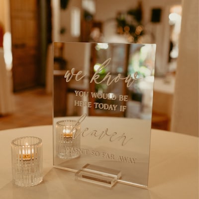 Cards & Gifts Freestanding Acrylic Sign, Round Acrylic Sign, Custom ...