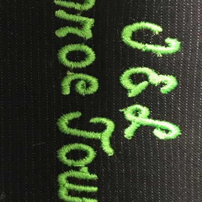 Clyde Outline Embroidery Font Machine Embroidery Design Instant ...