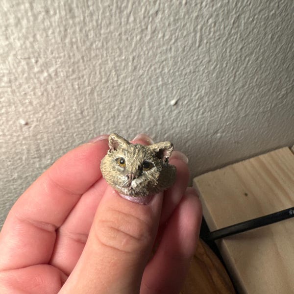 Custom Snake Ring - Unique Adjustable Polymer Clay Jewelry - Etsy