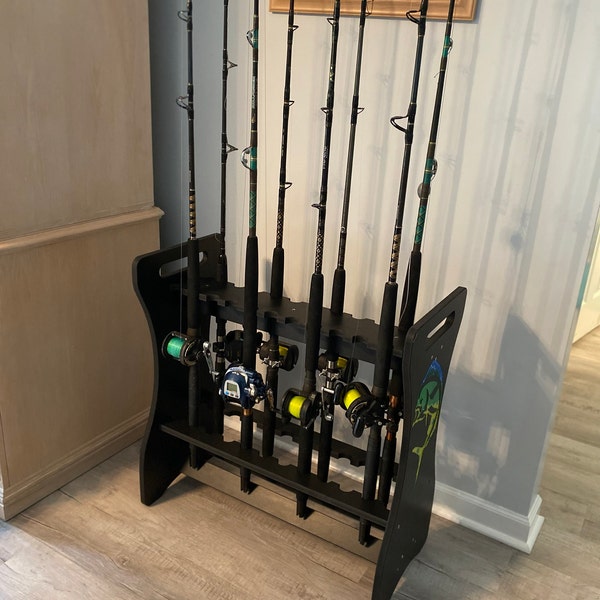 Sea Racks Fishing Rod Rack - Hook Cut-out - Etsy