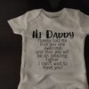 Hi Daddy Baby Announcement Husband Pregnancy Announcement for Husband ...