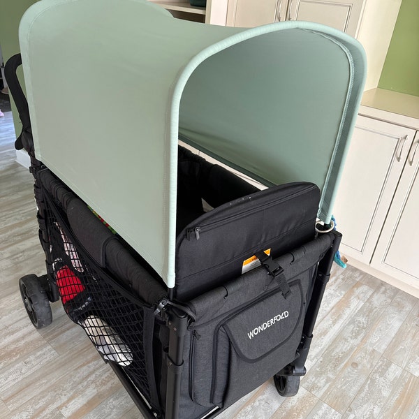 UPF50+ Olive Mesh-sided Full Canopy - Wonderfold, Rainbow Baby, Joymor ...