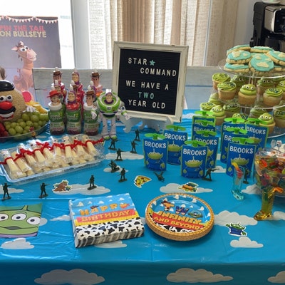 Personalized Woody and Buzz Chip Bags Digital pdf and Folded and ...