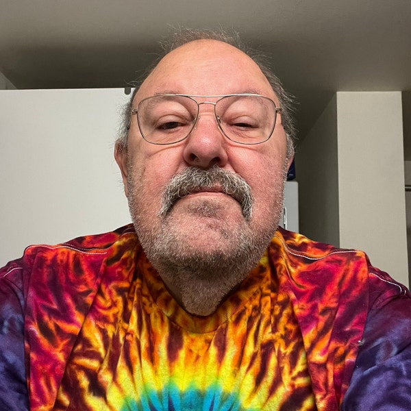 Long Sleeve Tie Dye V Crinkle - Etsy