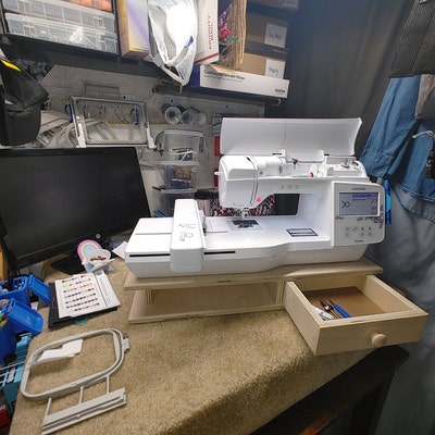 Embroidery Riser Handmade, This One Fits the Machines Like Innovis as ...
