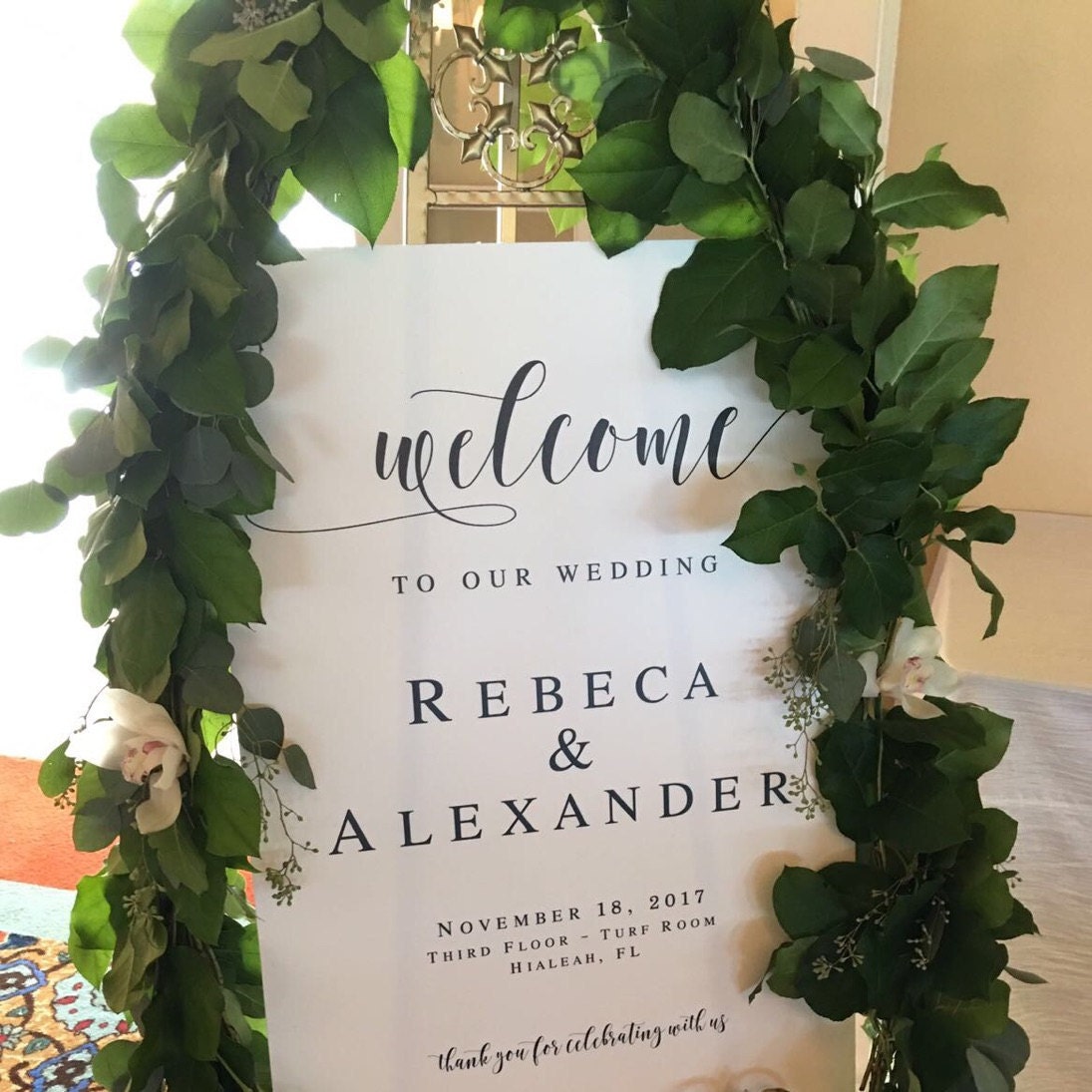 Welcome Wedding Sign Printable Welcome Wedding Template | Etsy
