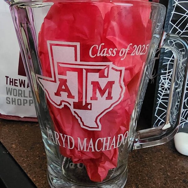 Laser Engraved LSU Whiskey Decanter Set. - Etsy