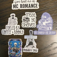 Bookish Mini Sticker Surprise Pack - Etsy