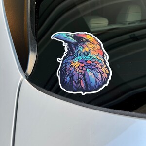 Crow Vinyl Sticker for Laptop, Tumbler, Skateboard, Phone, Etc - Etsy