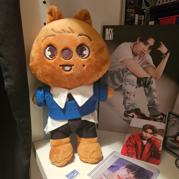 Quokka Blue Outfit Set, Han Jisung, Stray Kids SKZOO Costume, Skzoo ...