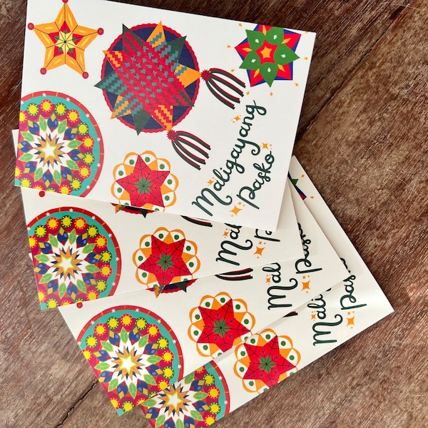 Christmas Tags - Gift Tags - Printable Holiday Tags- Paskong Pinoy Tags ...