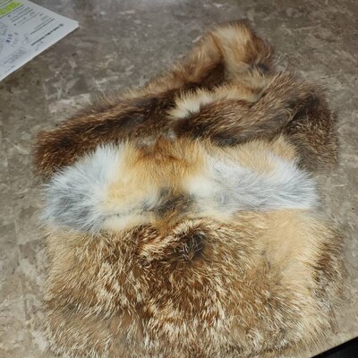 Real Fox Pelt, Shadow Fox Pelt, Fox Pelt, Fox Fur, Fox Skin, Fox Pelts ...