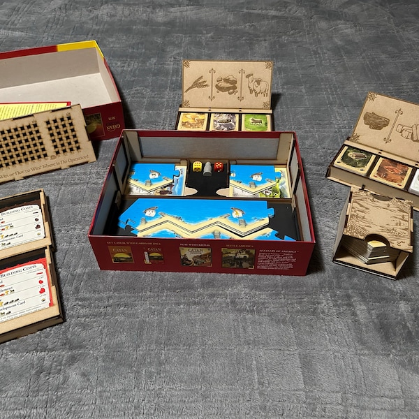 Catan Compatible Organizational Insert - 5th Edition - Etsy