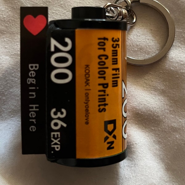 Personalized Photos Film Roll Keychain, Custom Photo Film Roll Keychain ...