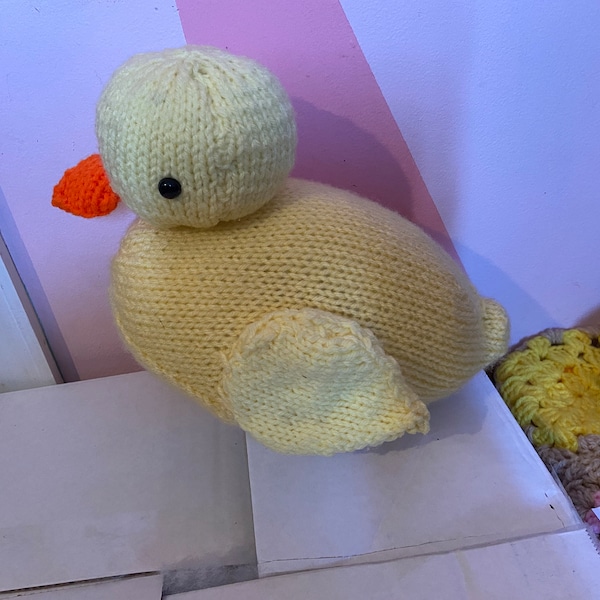 Rubber Ducks Knitting Pattern - PDF - Cute Rubber Duckies! Easy ...