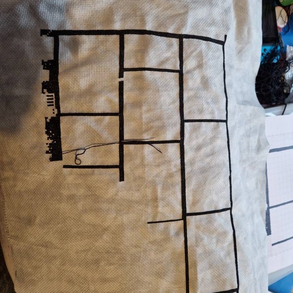 Vintage Halloween Fair Cross Stitch Pattern Creepy, Beistle, Pumpkin ...