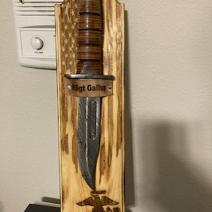 Damascus Kabar Knife With Sheath Custom Handmade Damascus Bowie Knife ...