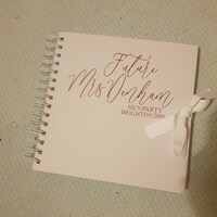 Personalised Hen Party Memory Book, Personalised Scrapbook, Photo Book ...