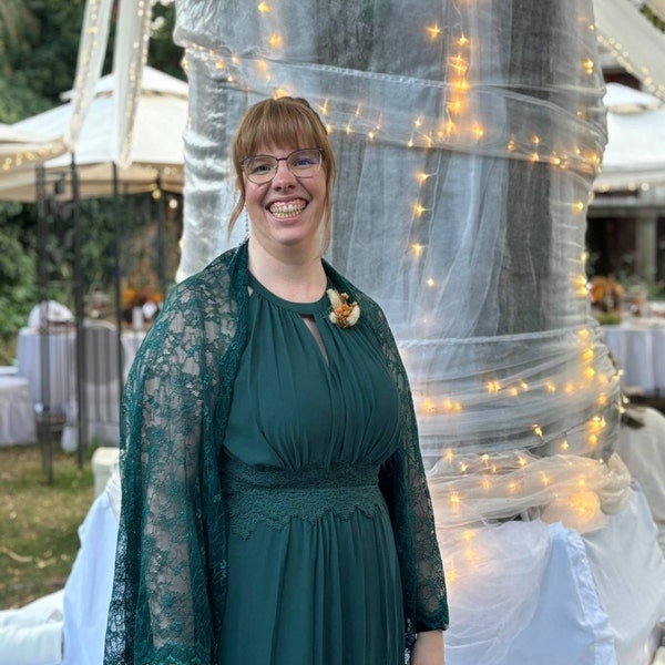 Olive Green Wrap Bolero Capelet Wedding Evening Shrug Olive Green, Navy ...
