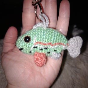 PATTERN: Ripple the Rainbow Trout Pattern Amigurumi Rainbow Trout ...