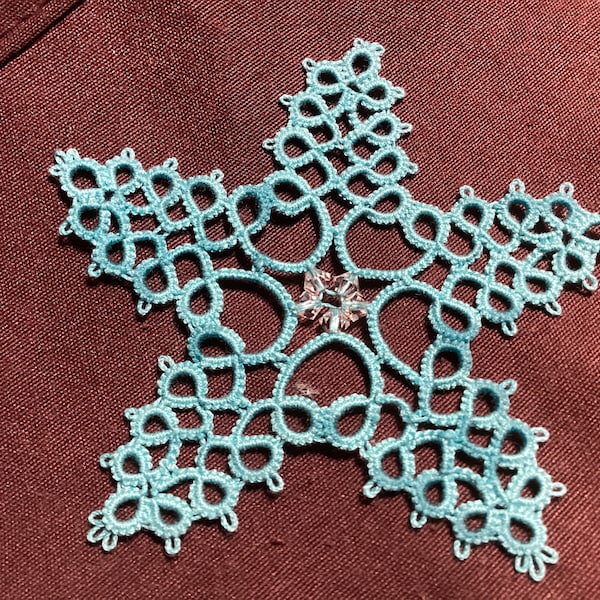 Crystal Star - TATTING PATTERN - Etsy