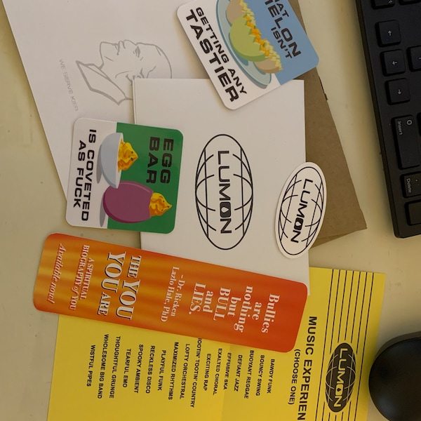Egg Bar - Severance Sticker - Lumon Industries - Etsy