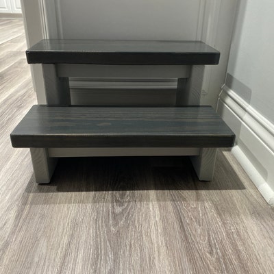 Three Step Stool Extra Large Step Stool - Etsy