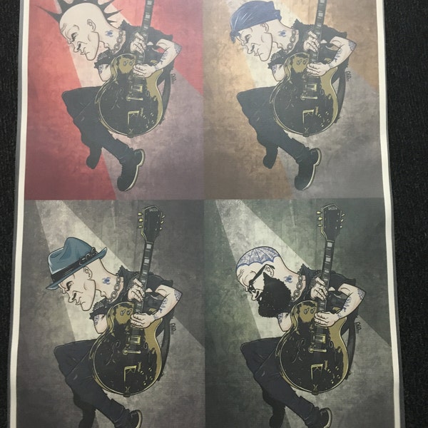 Rancid Art Print, Tim Armstrong Poster, Wall Home Decor, Punk Rock ...