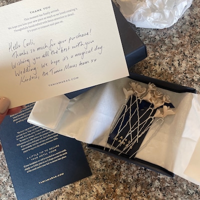 WHISPER Floral Hair Pins, Wedding Hair Flowers, Floral Hair Pin, Floral ...