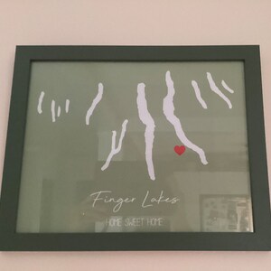 Exchange Student Map Port Washington New York USA - Etsy