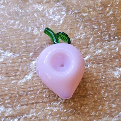 Chocolate Donut Glass Pipe Cute Hand Pipe Donut Pipe Unique Pipe Cute ...