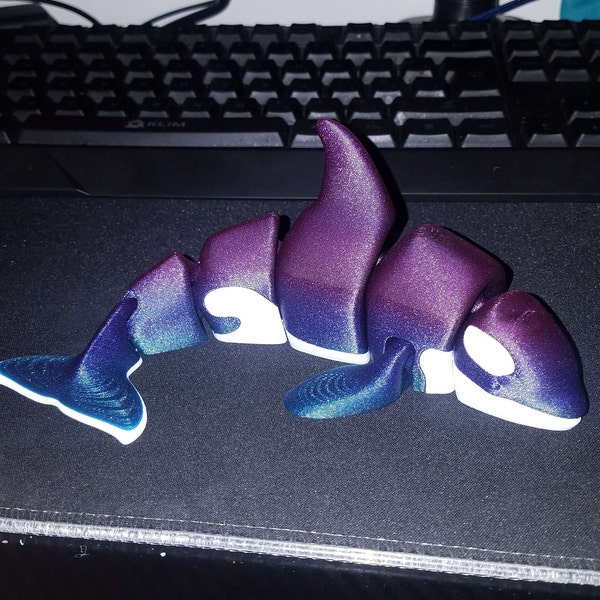 Articulated Orca/killer Whale - Variety of Colors - Etsy
