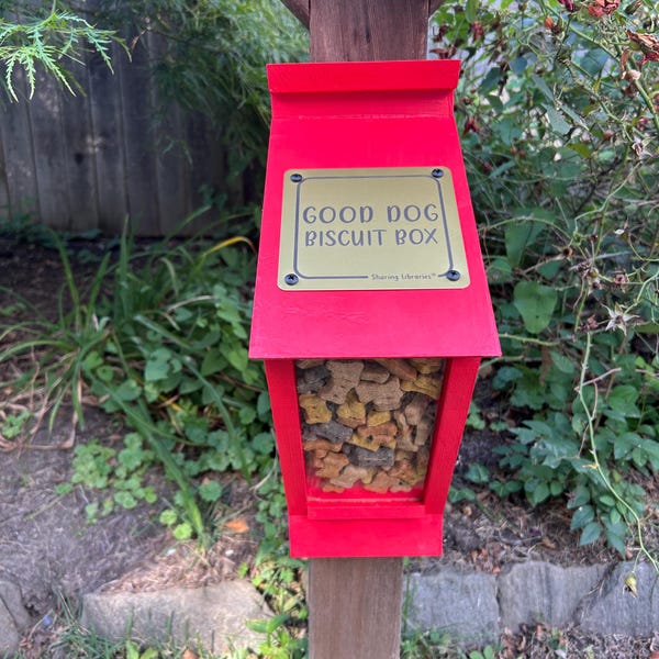 Good Dog Biscuit Box From the Family of the Founder of the Little Free ...