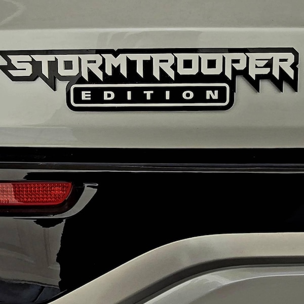 Custom Text "edition" Emblem, Car Emblem, Car Badge, Custom Text Badge ...