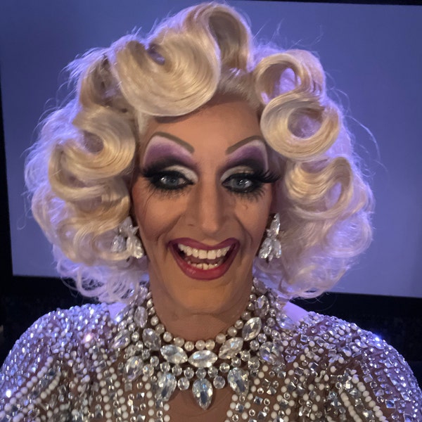Lace Front Styled Drag Wig - Etsy
