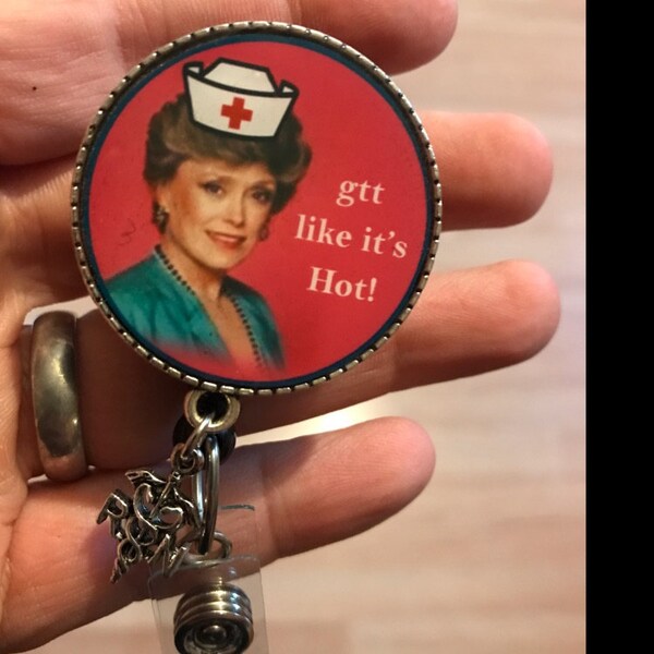 Gtt Like It's Hot Badge Reel Clip Drop It Like It's Hot Shot ...