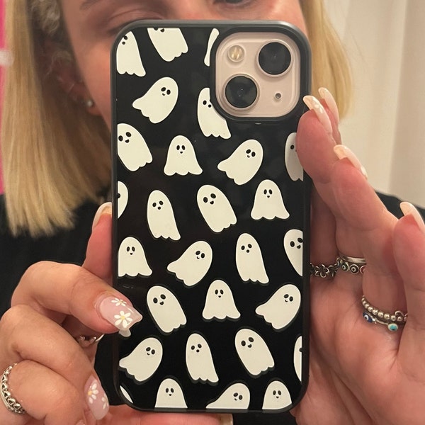Ghosts Cute Spooky Ghost Halloween Pattern Custom Phone Case/cover for ...