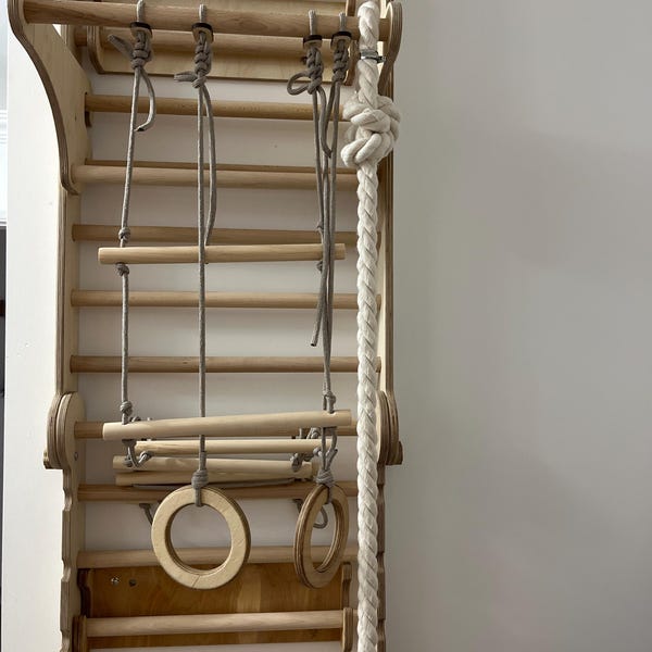 Gifts for Kids Christmas, Swedish Ladder, Climbing Wall for Kids ...