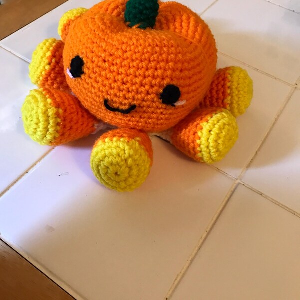 PDF PATTERN ONLY, Butterball the Turkey Octopus, Crochet Amigurumi ...